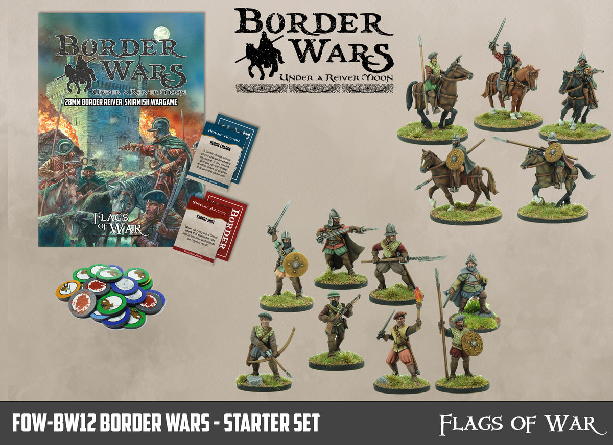 FOW-BW12 Border Wars - Starter Set – Flags of War
