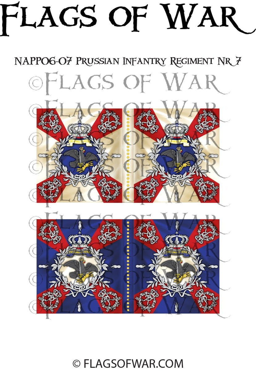 7 years war prussian regiments