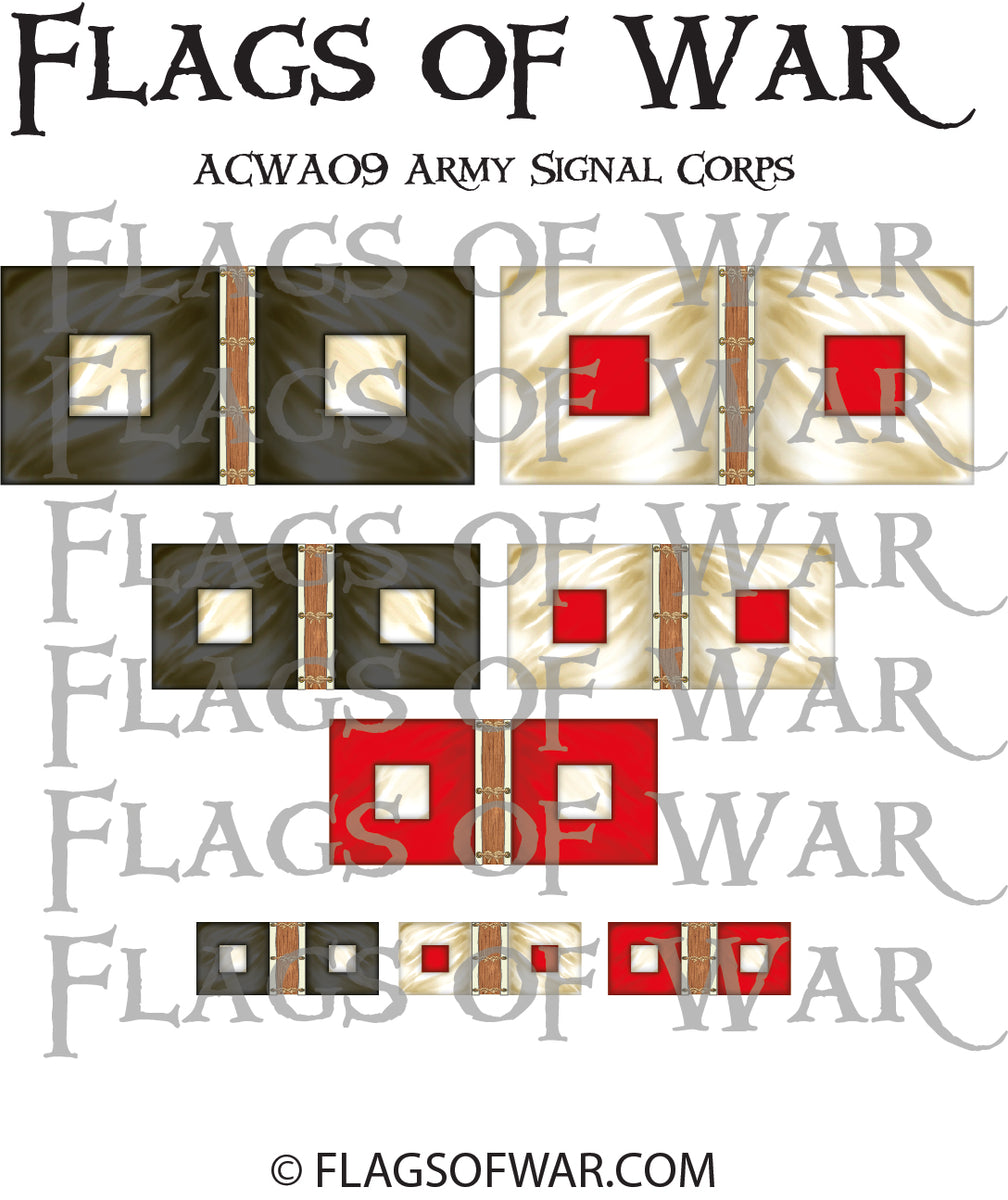 ACWA09 Army Signal Corps – Flags of War