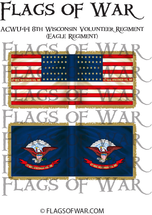ACWU44 8th Wisconsin Volunteer Regiment (Eagle Regiment) – Flags of War