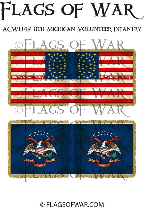 ACWU48 11th Michigan Volunteer Infantry – Flags of War