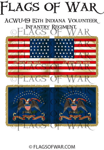 ACWU49 15th Indiana Volunteer Infantry Regiment – Flags of War