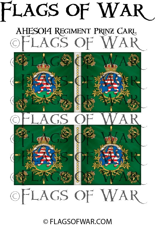 AHES014 Regiment Prinz Carl Extra Batts – Flags of War