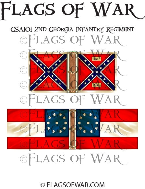AWCC101 2nd Georgia Infantry Regiment – Flags of War