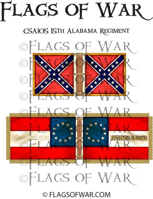 AWCC105 15th Alabama Regiment – Flags of War