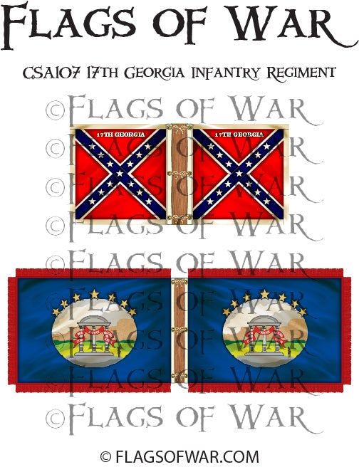 AWCC107 17th Georgia Infantry Regiment – Flags of War