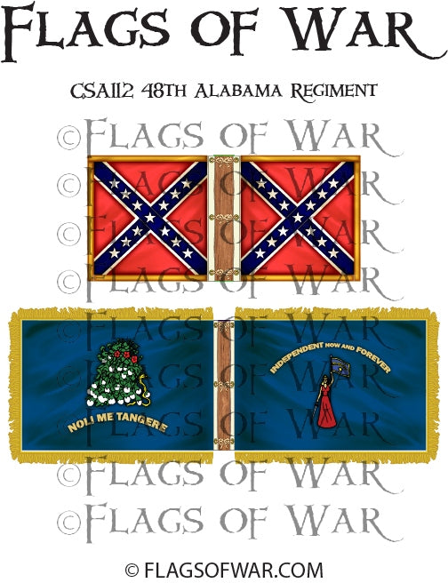 AWCC112 48th Alabama Regiment – Flags of War