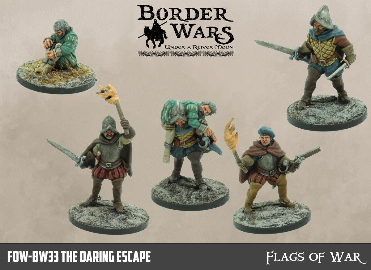 FOW-BW33 The Daring Escape – Flags of War