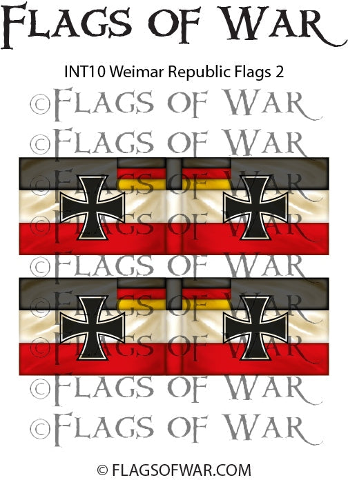 INT10 Weimar Republic Flags 2 – Flags of War