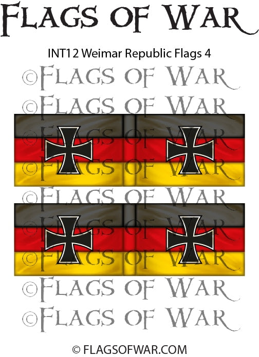INT12 Weimar Republic Flags 4 – Flags of War