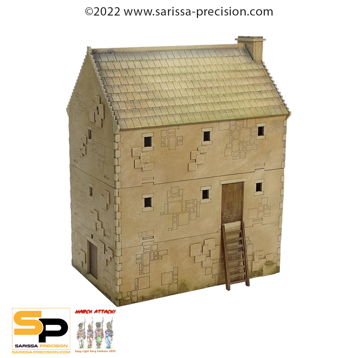 Sarissa - BASTLE HOUSE LARGE (28MM) – Flags of War