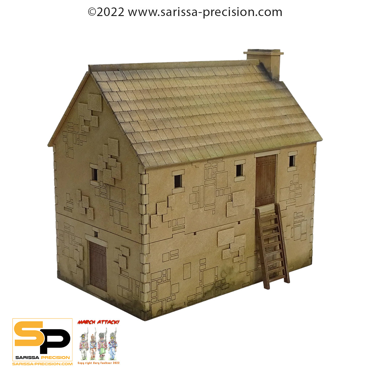 Sarissa - BASTLE HOUSE SMALL (28MM) – Flags of War