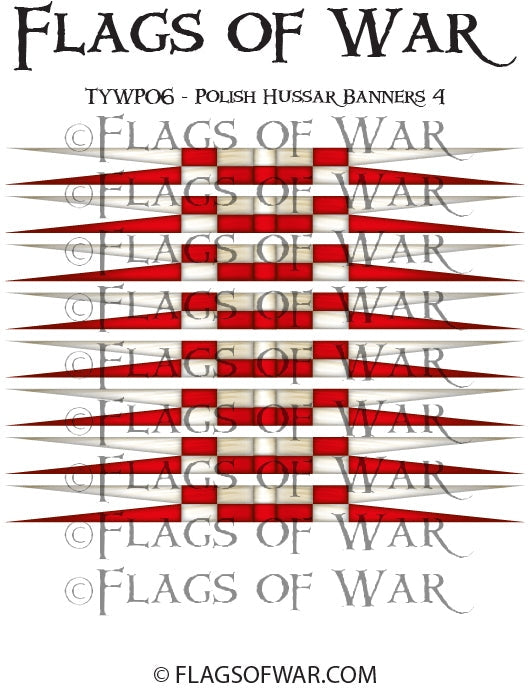 TYWP06 - Polish Hussar Banners 4 – Flags of War
