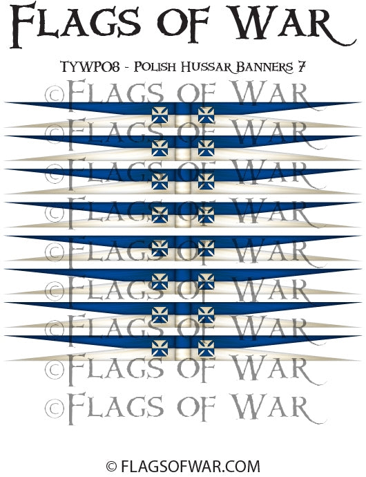TYWP08 - Polish Hussar Banners 7 – Flags of War
