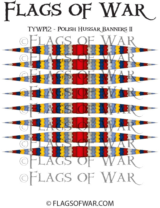 TYWP12 - Polish Hussar Banners 11 – Flags of War