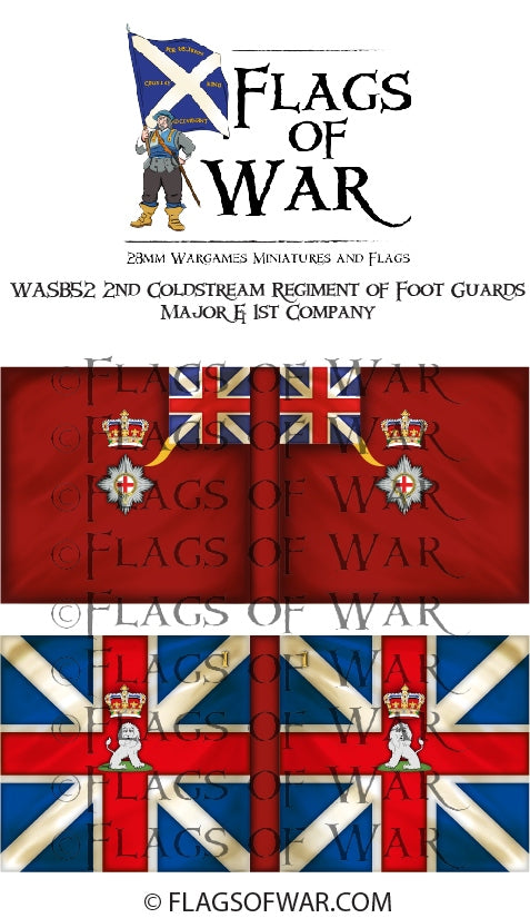 WASB52 2nd Coldstream Regiment of Foot Guards - Major & 1st Company ...
