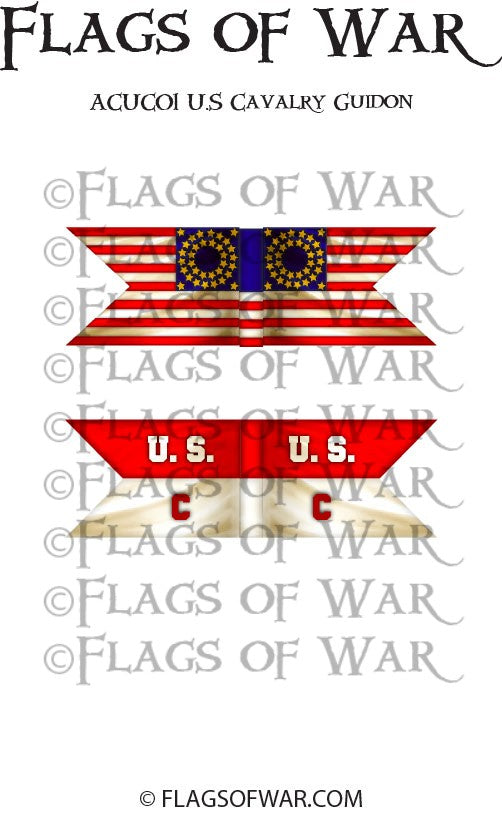 Indian Wars Cavalry Guidons