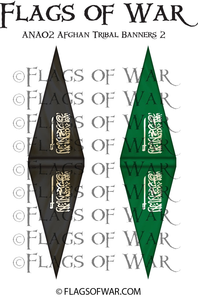 ANA02 Afghan Tribal Banners 2 – Flags of War
