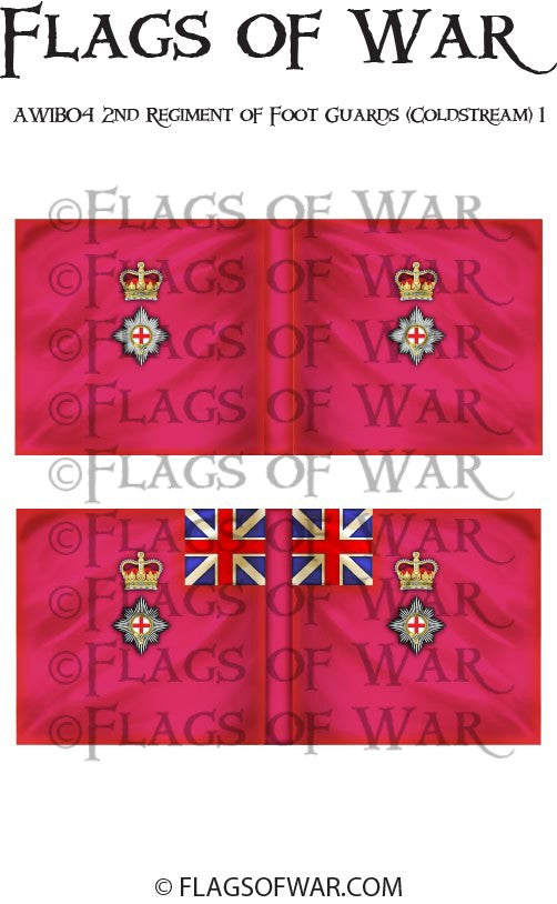 AWIB04 2nd Regiment of Foot Guards (Coldstream) 1 – Flags of War