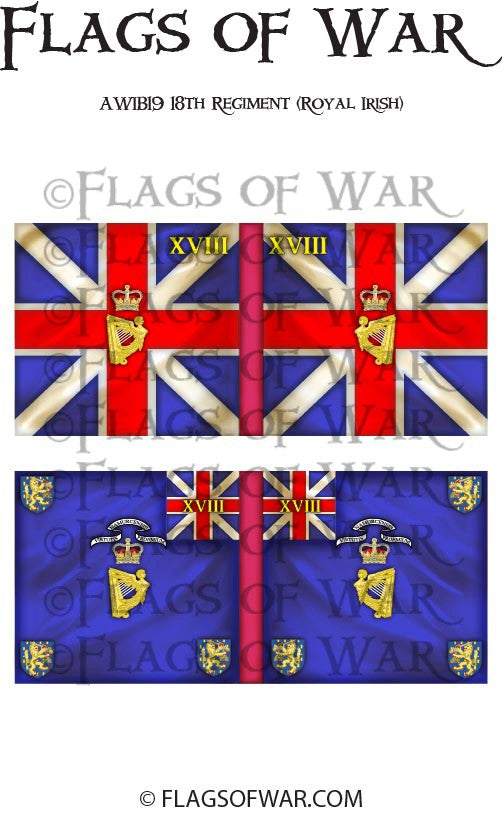 AWIB19 18th Regiment (Royal Irish) – Flags of War