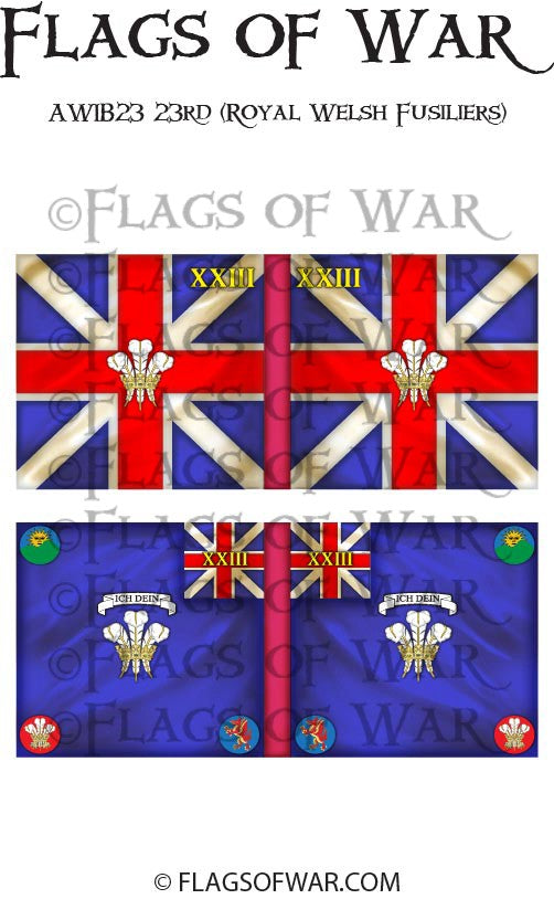 AWIB23 23rd (Royal Welsh Fusiliers) – Flags of War