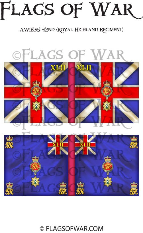 AWIB36 42nd (Royal Highland Regiment) – Flags of War