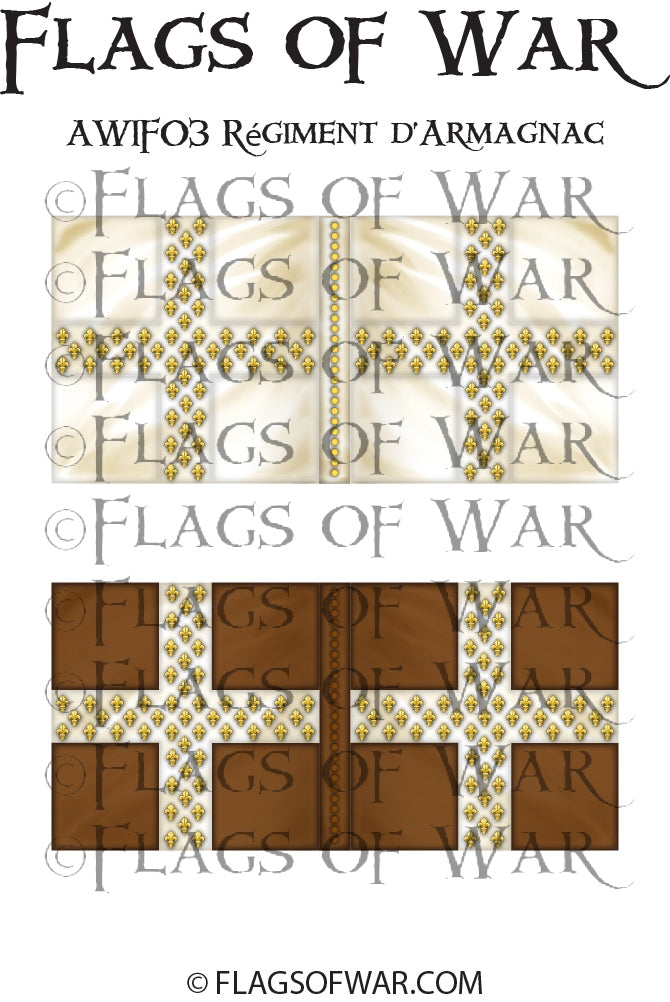 AWIF03 Régiment d’Armagnac – Flags of War