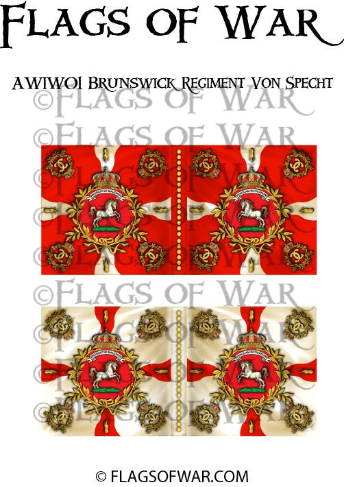 AWIW01 Brunswick Regiment Von Specht – Flags of War