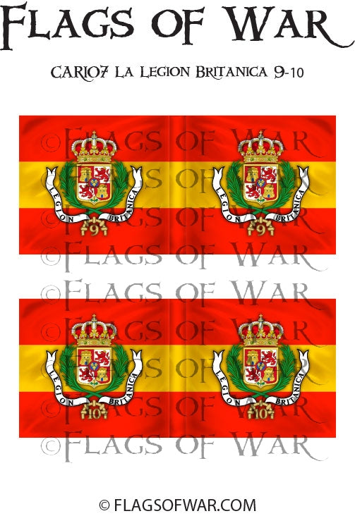 CARI07 La Legion Britanica 9-10 – Flags of War