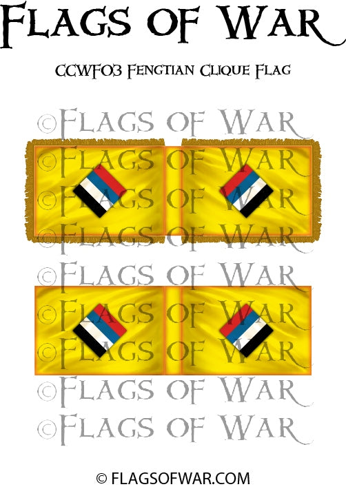CCWF03 Fengtian Clique Flag – Flags of War