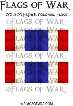 COLA03 French Colonial Flags – Flags of War