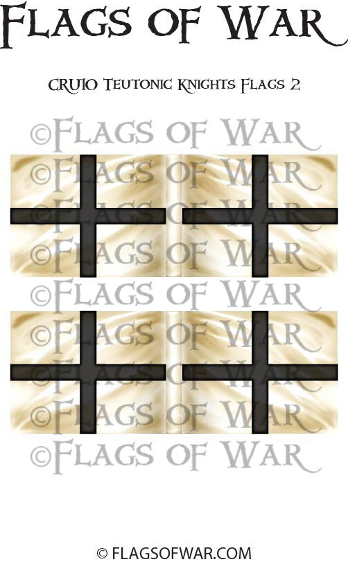 CRU10 Teutonic Knights Flags 2 – Flags of War