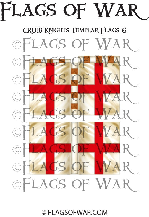 CRU18 Knights Templar Flags 6 – Flags of War