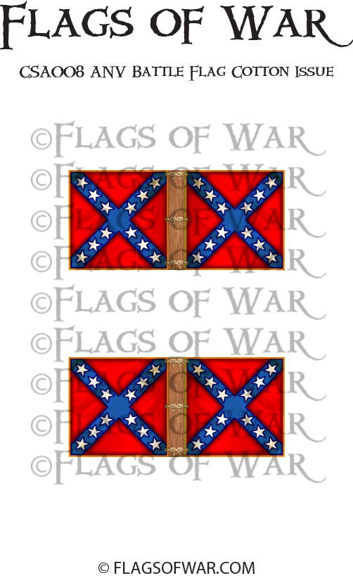 ACWC008 ANV Battle Flag Cotton Issue – Flags of War