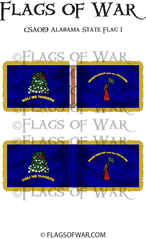 ACWC019 Alabama State Flag 1 – Flags of War