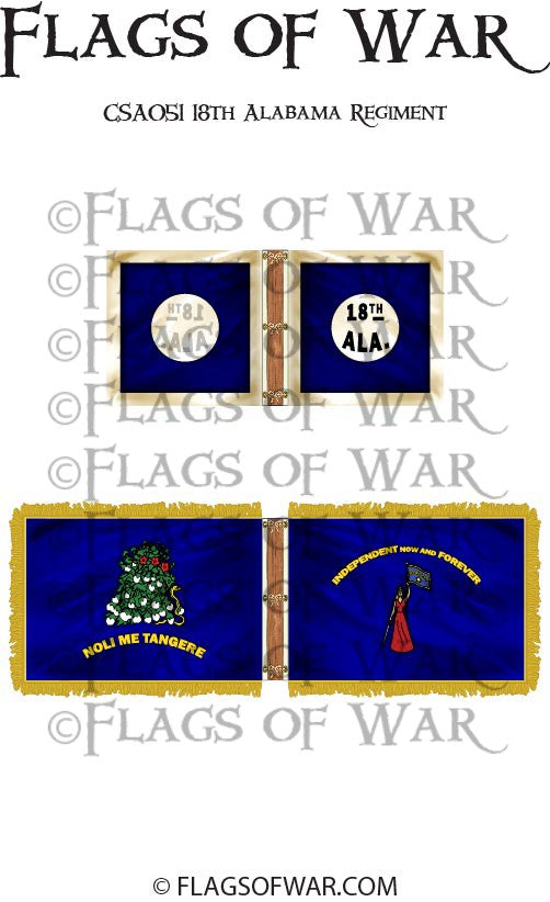 ACWC051 18th Alabama Regiment – Flags of War