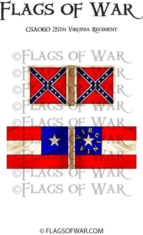 ACWC060 25th Virginia Regiment – Flags of War