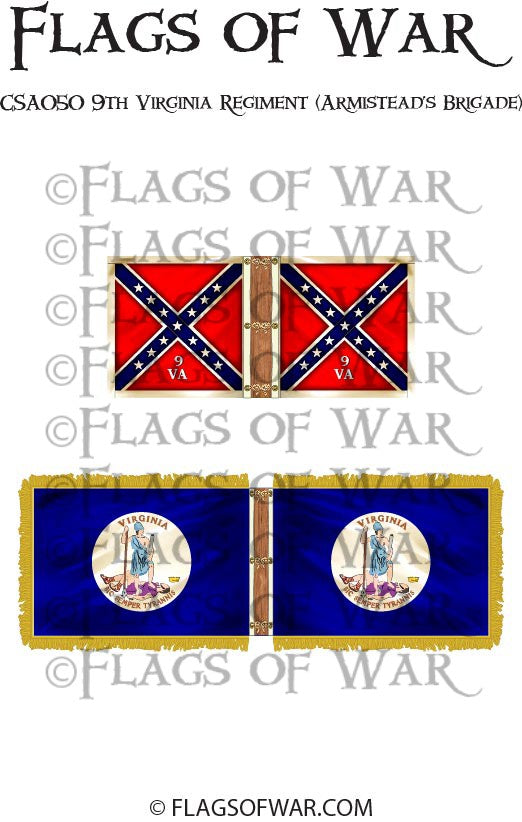 ACWC064 9th Virginia Regiment (Armistead's Brigade) – Flags of War
