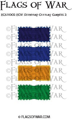 ECAV002 ECW Standard Cavalry Cornets 2 – Flags of War