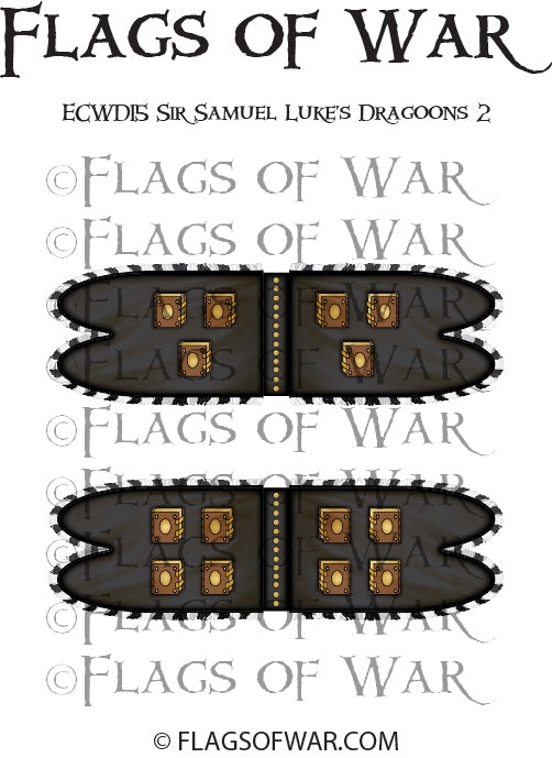 ECWD15 Sir Samuel Luke’s Dragoons (Parliment) 2 – Flags of War