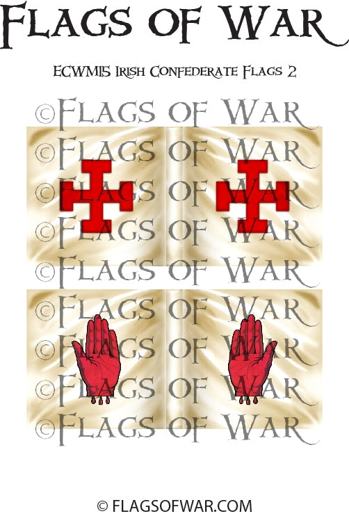 ECWM15 Irish Confederate Flags 2 – Flags of War
