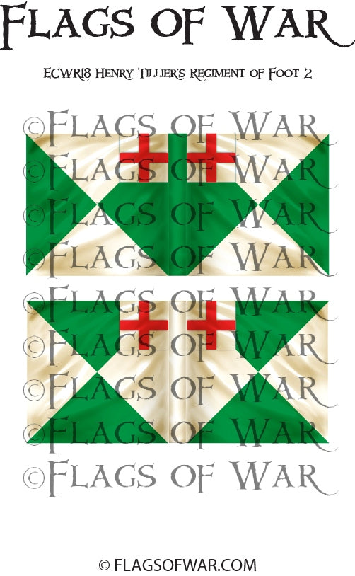 ECWR18 Henry Tillier's Regiment of Foot 2 – Flags of War