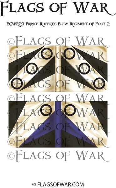 ECWR29 Prince Rupert's Blew Regiment of Foot 2 – Flags of War