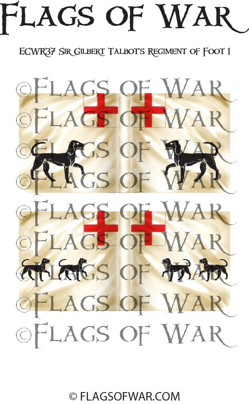 ECWR37 Sir Gilbert Talbot's Regiment of Foot 1 – Flags of War