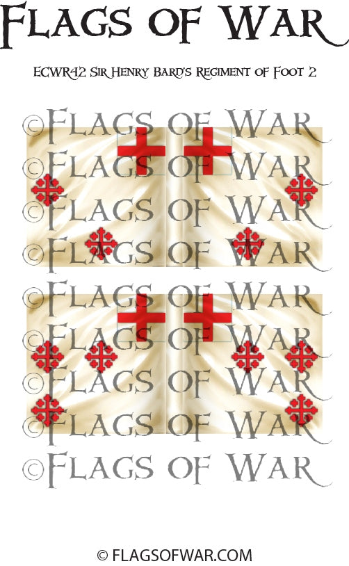 ECWR42 Sir Henry Bard's Regiment of Foot 2 – Flags of War