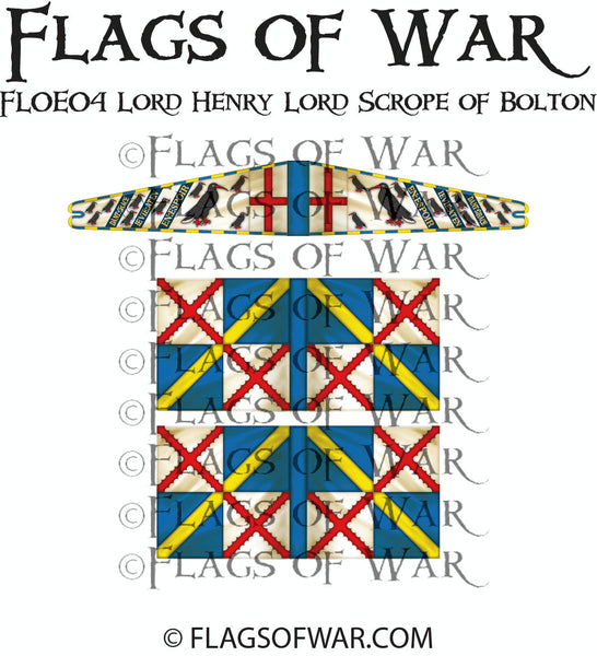 FLOE04 Lord Henry Lord Scrope of Bolton – Flags of War