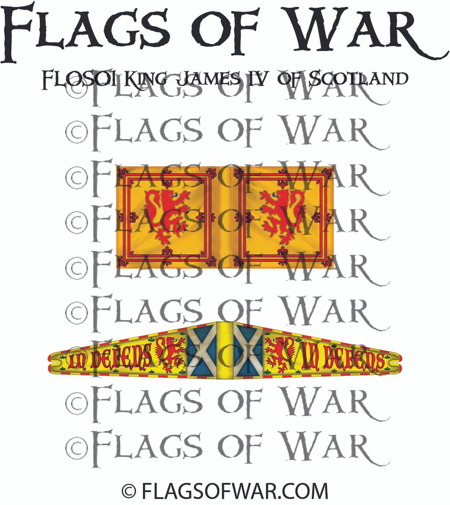 FLOS01 King James IV of Scotland v1 – Flags of War