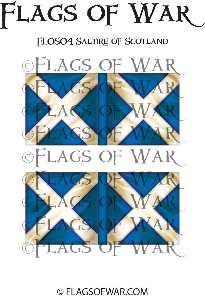 FLOS04 Saltire of Scotland – Flags of War