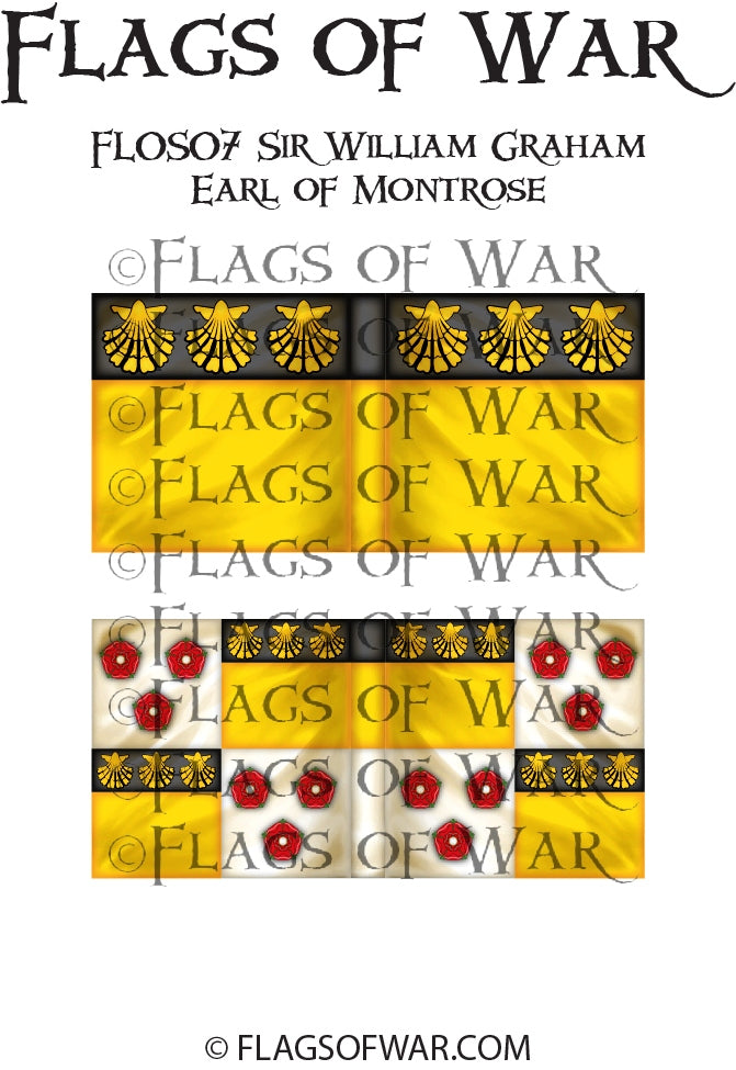 FLOS07 Sir William Graham - Earl of Montrose – Flags of War