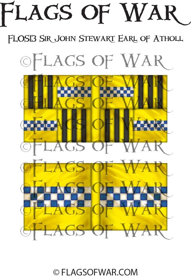 FLOS13 Sir John Stewart Earl of Atholl – Flags of War